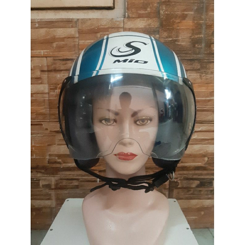 Jual Helm Yamaha Mio S Pilot Size.All Size (Bekas) | Shopee Indonesia