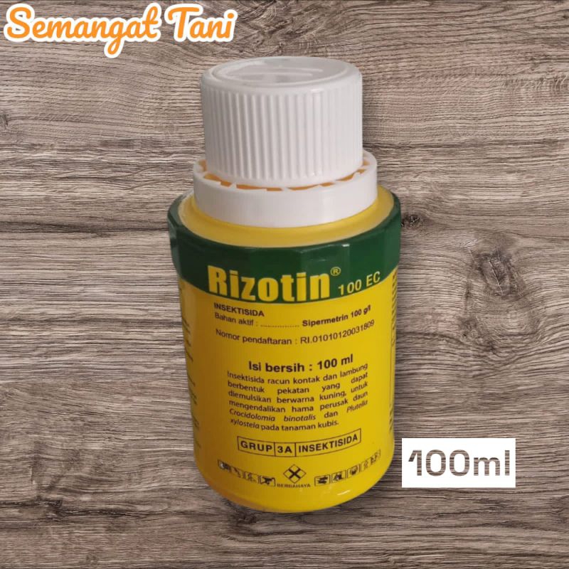 Jual insektisida Rizotin 100EC kemasan 100ml | Shopee Indonesia