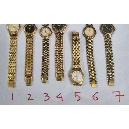 Jual jam arloji fashion rantai pria/wanita GOLD PLATE 18K VINTAGE ...