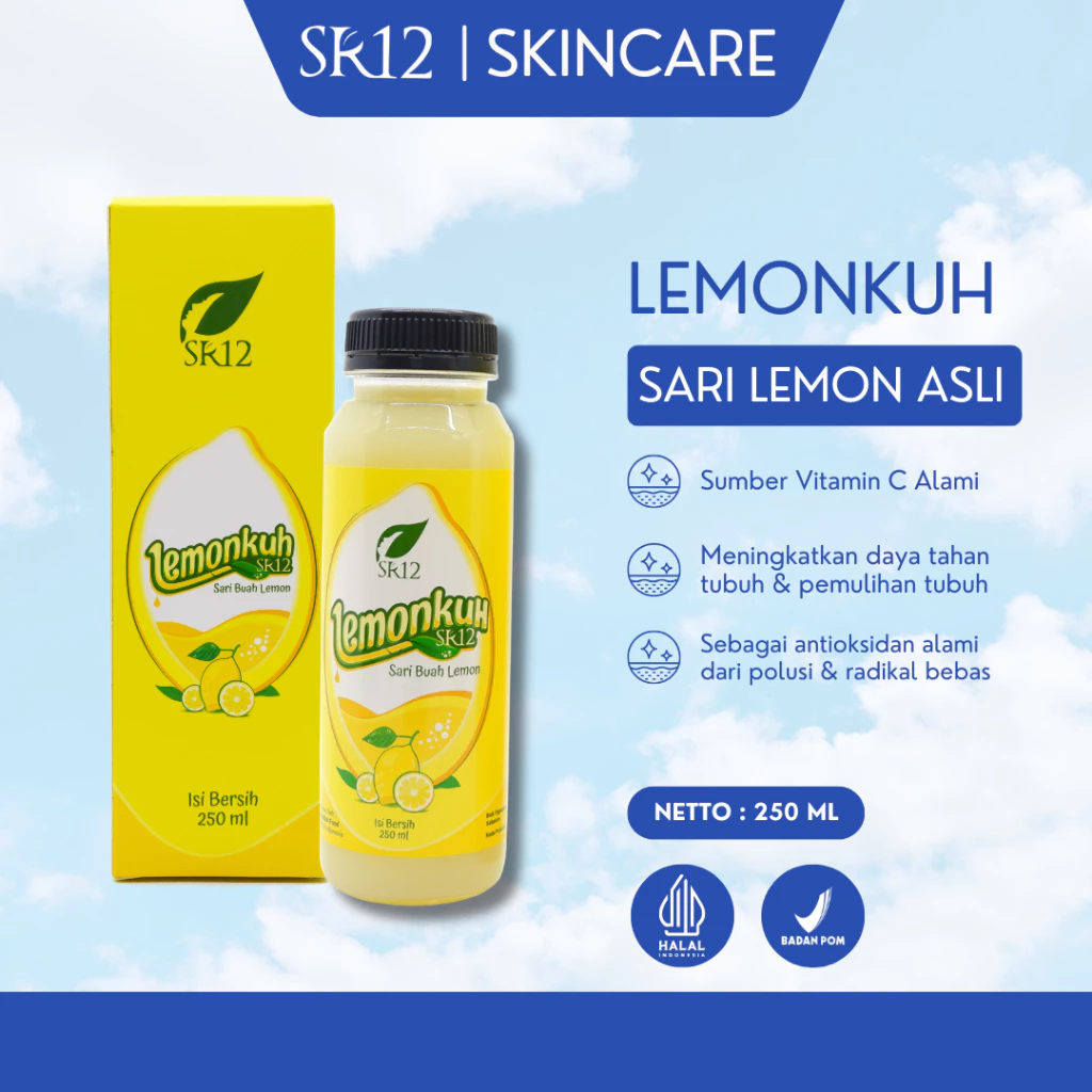 Jual SR12 LEMONKUH Sari Lemon ASLI MURNI Non Gula 250ml Meningkatkan Daya Tahan Tubuh Tinggi ...