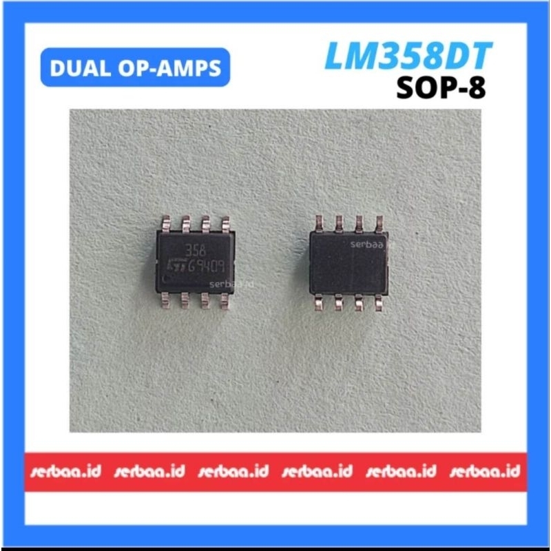 Jual LM358DT LM358 LM358DR SOP-8 SMD MERK ST | Shopee Indonesia