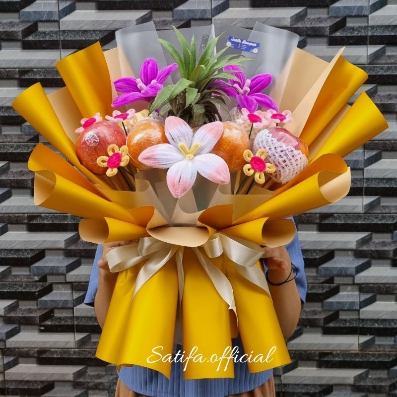Jual Bouquet Buah / Hampers Buah Buahan / Buket Buah Parcel | Shopee ...