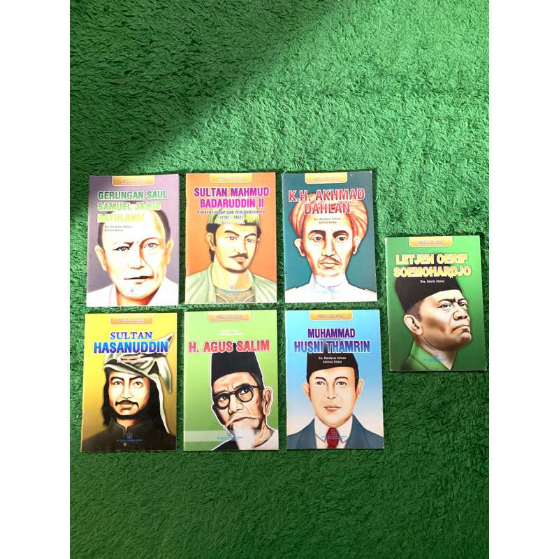 Jual ORIGINAL BUKU CERITA SERI PAHLAWAN TOKOH BIOGRAFI GERUNGAN SAUL SAMUEL JACOB RATULANGI ...
