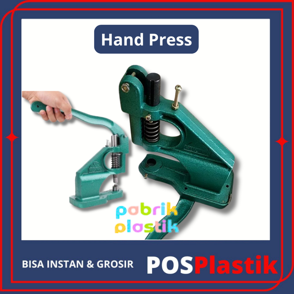 Jual Hand Press Mesin Press Alat Pemasang Mata Ayam & Kancing Snap ...