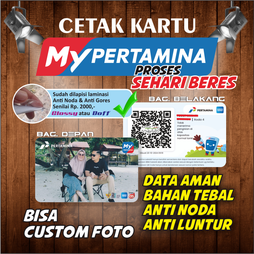 Jual CETAK KARTU MY PERTAMINA BAHAN PVC MURAH, CUSTOM, CEPAT DAN BERKUALITAS | Shopee Indonesia