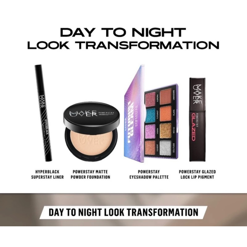 Jual MAKEOVER DAY TO NIGHT LOOK TRANSFORMATION | Shopee Indonesia