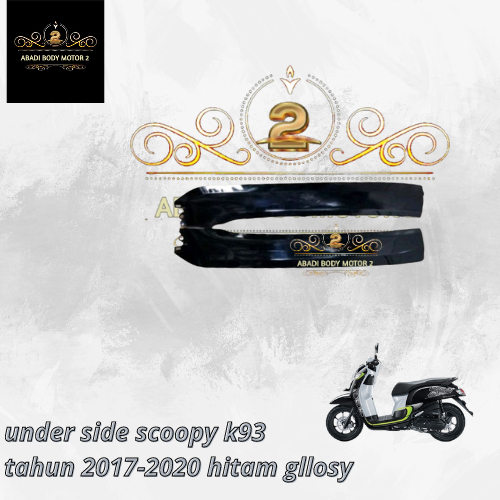 Jual cover under side dek samping bawah kanan dan kiri scoopy fi esp ...
