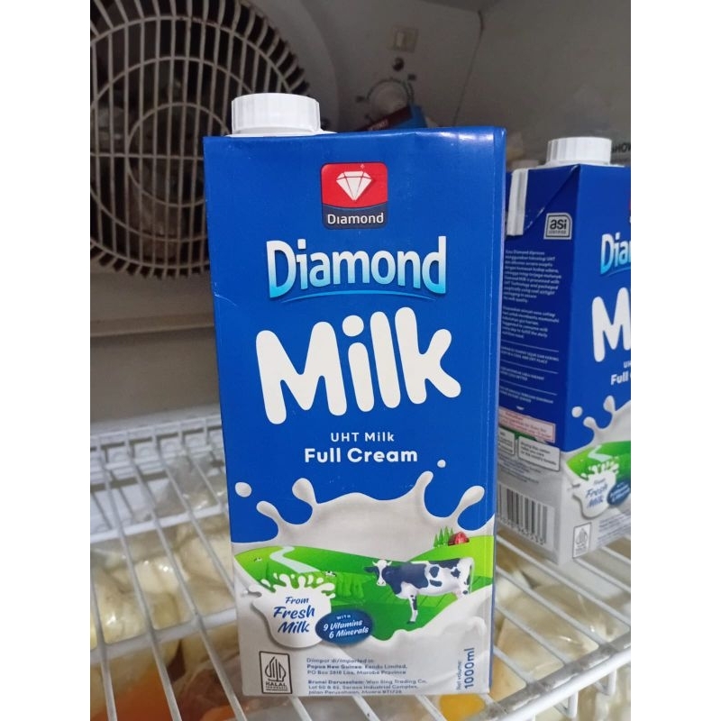 Jual UHT DIAMOND MILK FULL CREAM 1000ml | Shopee Indonesia