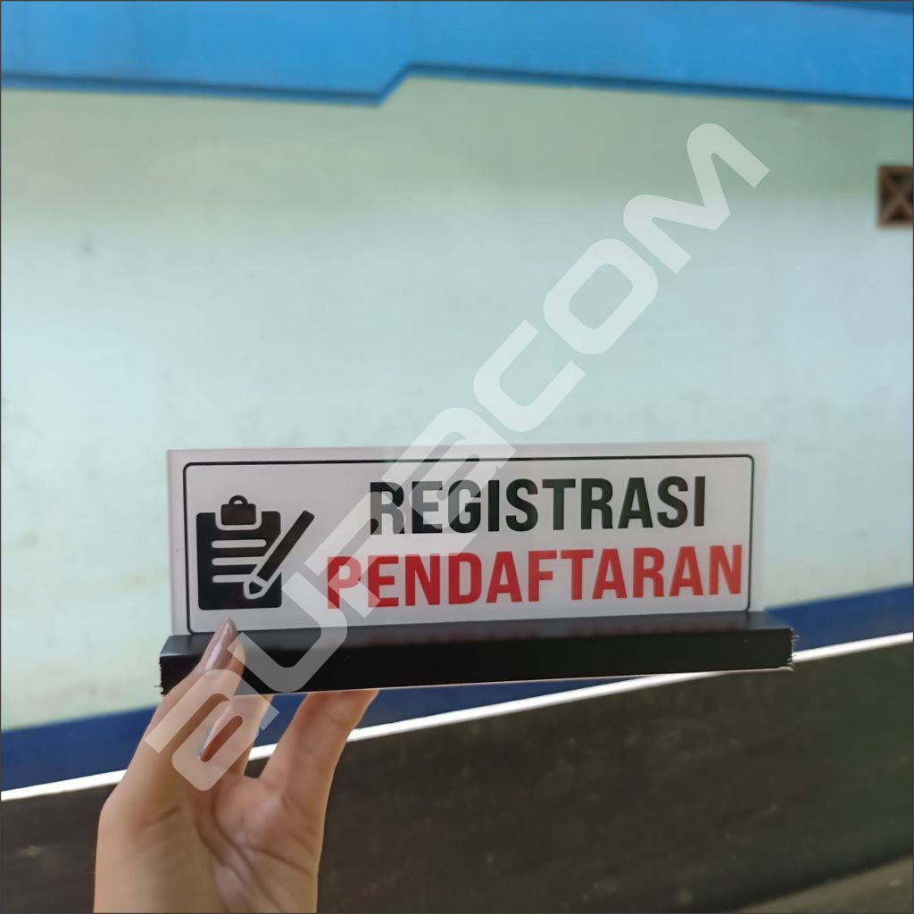 Jual Akrilik Kasir,Budaya Antri|Sign Reserved, Cashier, order & Pay ...