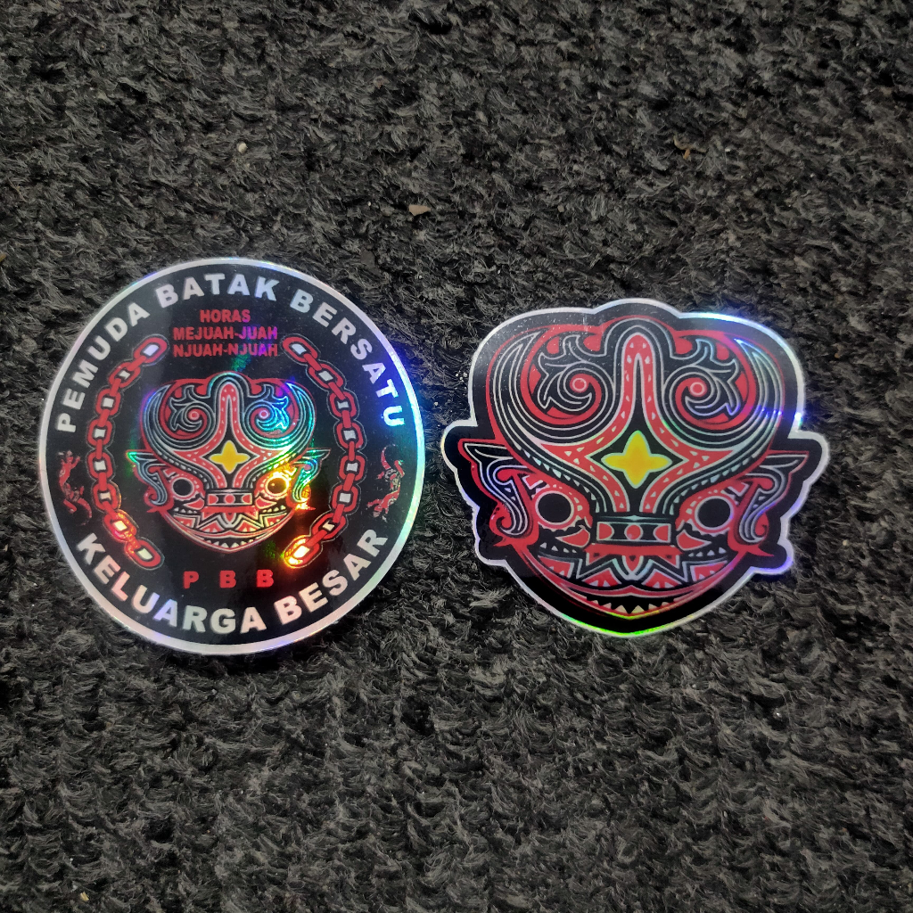Jual STIKER HOLOGRAM BATAK / PEMUDA BATAK BERSATU / PBB | Shopee Indonesia