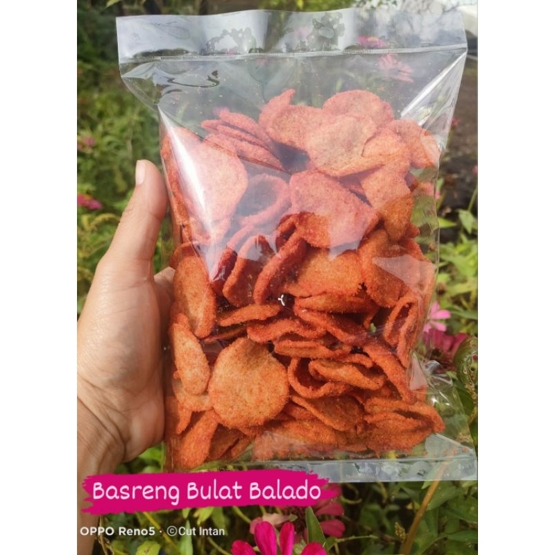 Jual Basreng Bulat Balado - Cut Intan Snack | Shopee Indonesia