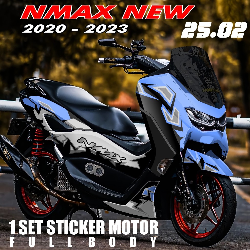 Jual COD Decal Sticker NMAX NEW Sticker Striping Lis Variasi Tahun 2020 ...