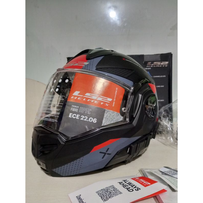 Jual LS2 ADVANT-X Modular Helmet | Shopee Indonesia
