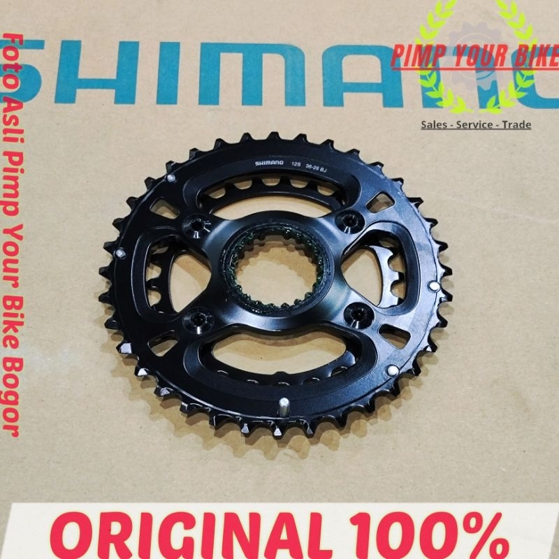 Jual Chainring Shimano Deore XT Dual 36 26T JAPAN Direct Mount | Shopee Indonesia