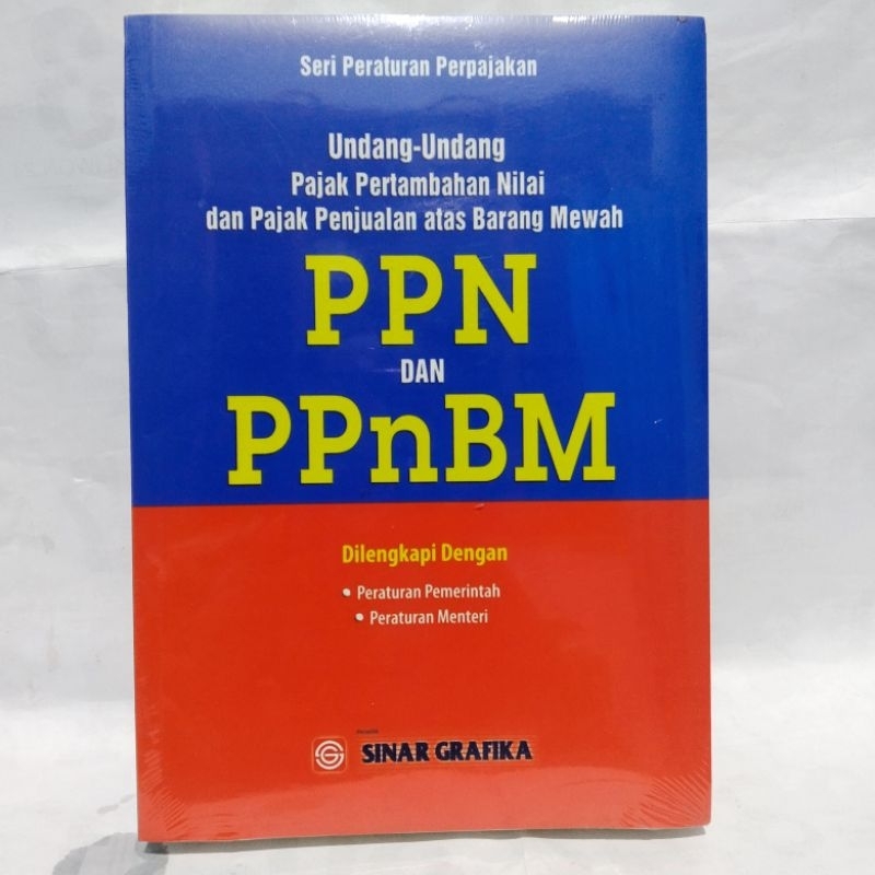 Jual Original Seri Peraturan Perpajakan Undang Undang Pajak Pertambahan Nilai PPN dan Pajak ...