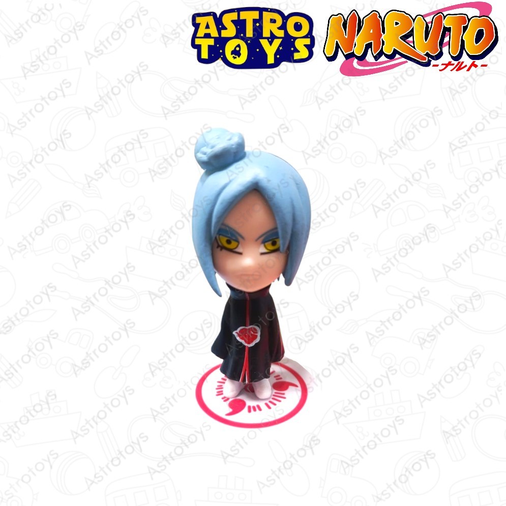 Jual Mainan Anak Action Figure Figur Karet Naruto Shippuden Konan ...