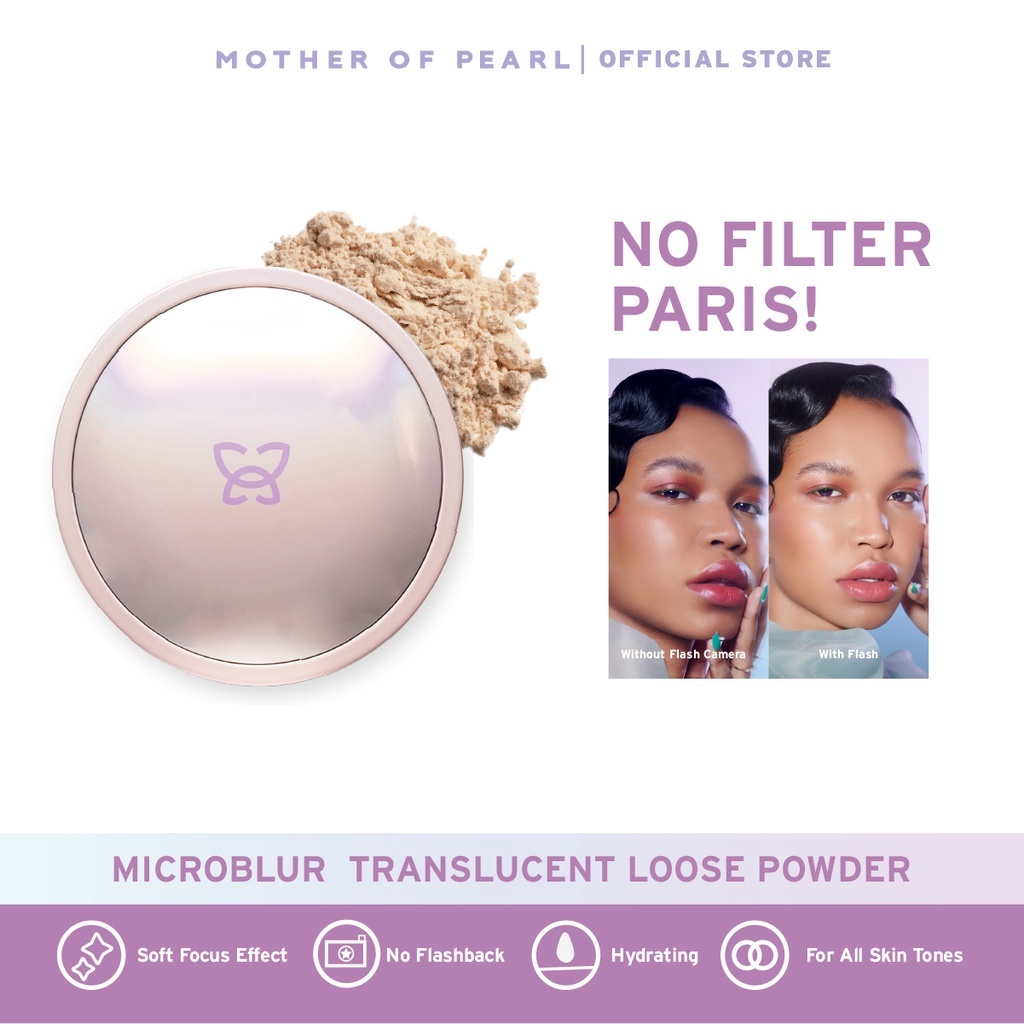 Jual Bedak MOP - Microblur Translucent Loose Powder 8.5gr ORIGINAL ...