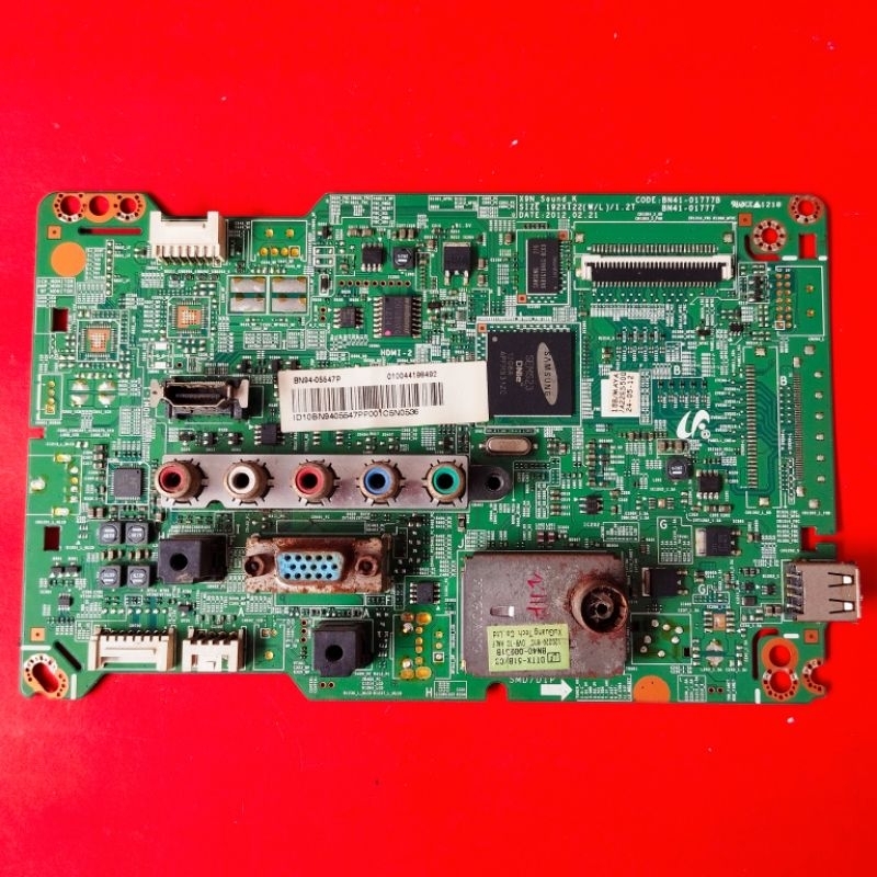 Jual mainboard ori mobo mb tv UA22ES5000 | UA22ES5000R original normal ...