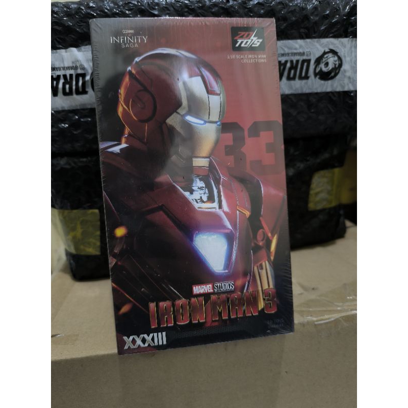 Jual ZD Toys Iron Man 3 1/10 Iron Man Mark 33 Action Figure | Shopee ...