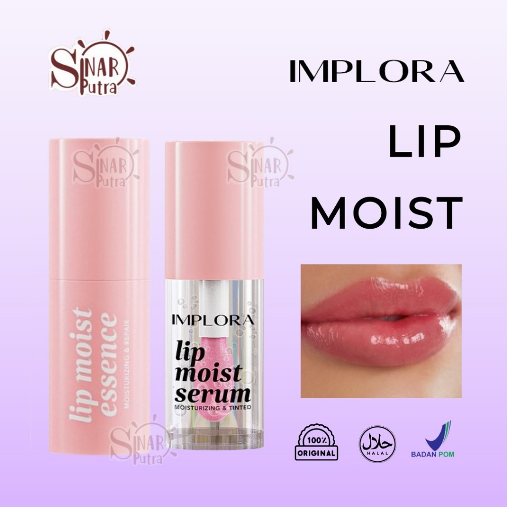 Jual Implora Lip Moist Essence // Implora Lip Moist Serum // Pelembab ...