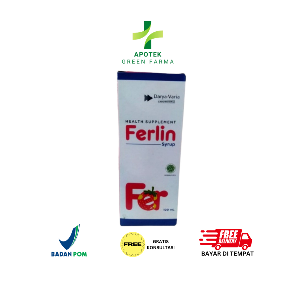 Jual FERLIN SYRUP 100 ML | Shopee Indonesia