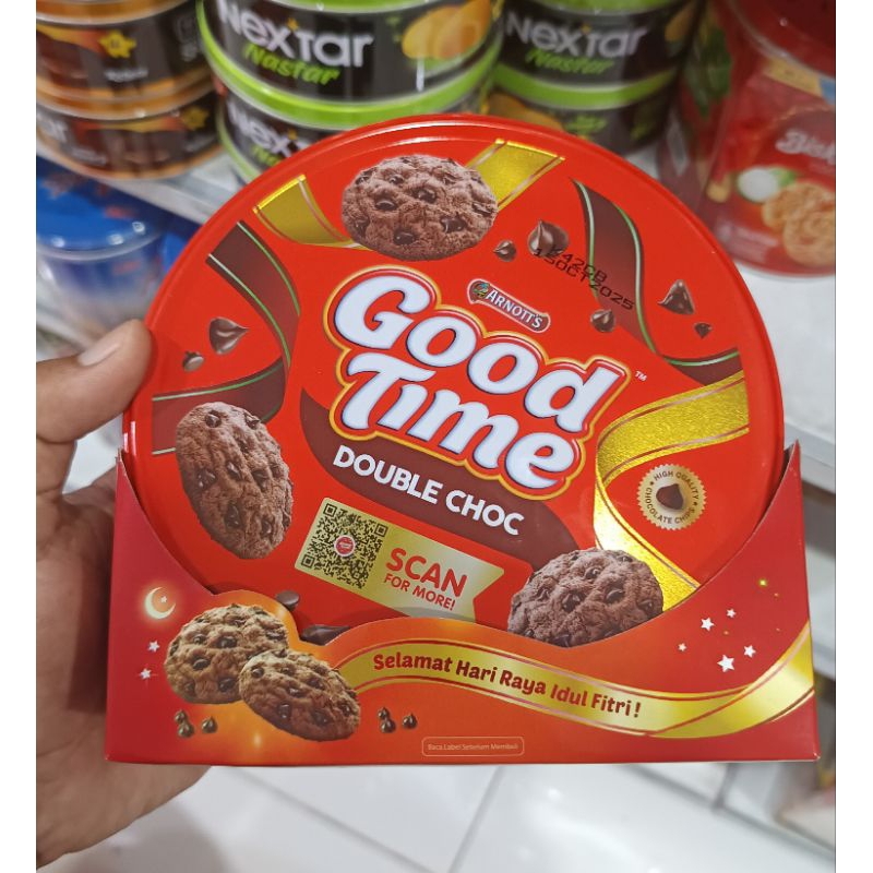 Jual Good Time Double Choco Kaleng 149g | Shopee Indonesia