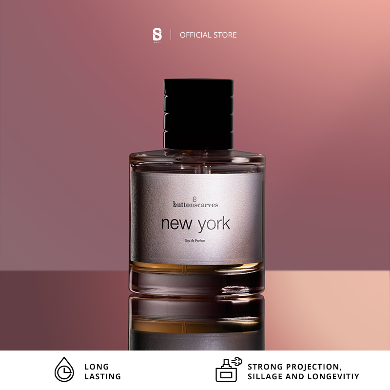 Jual Buttonscarves Beauty - New York Eau De Parfum | Shopee Indonesia