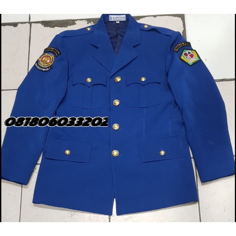 Jual baju jas PDU upacara PEMADAM damkar ( BAJU / ATASAN SAJA ...