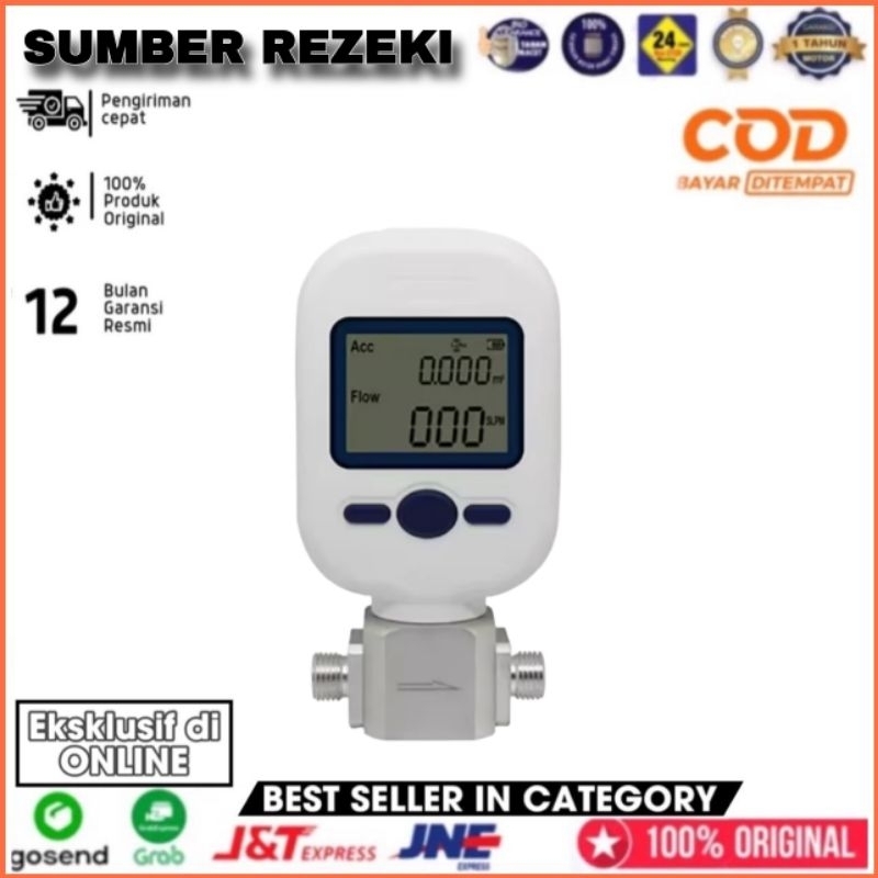 Jual Gas Flowmeter MF-5706 Air Flow Meter Tester Nitrogen O2 Siargo ...