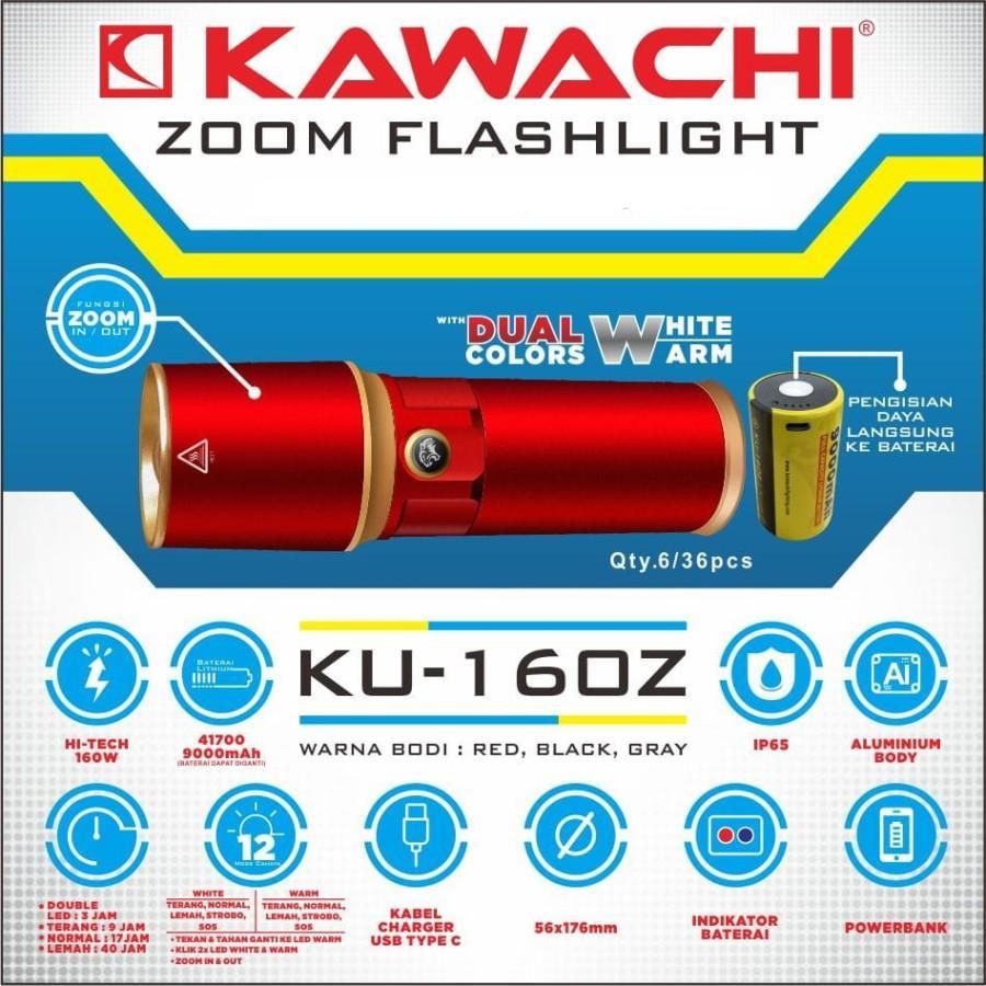 Jual Senter Cas LED Laser 2 Warna Cahaya Putih & Kuning Zoom In Out ...