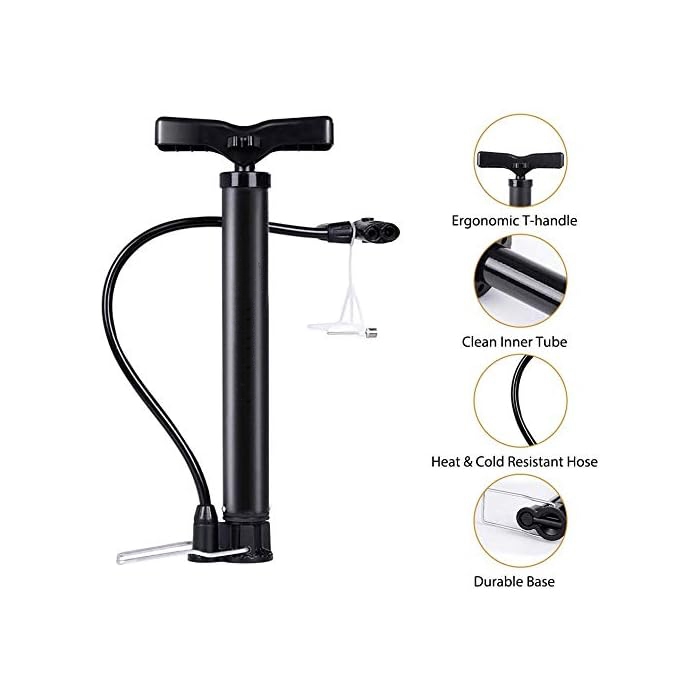 Jual Pompa Angin Ban Manual Multifunction Air Pump 120 PSI - Pompa ...