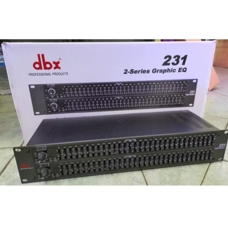 Jual EQ Equaliser DBX 231 dengan SUB OUTPUT | Shopee Indonesia