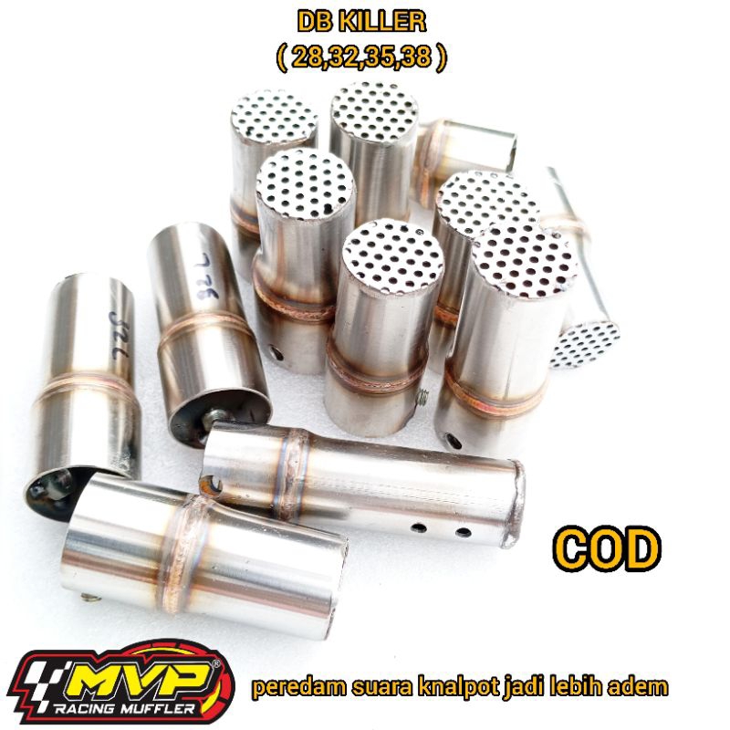 Jual db killer peredam suara knalpot bikin lebih adem ukuran 28, 32, 35 ...