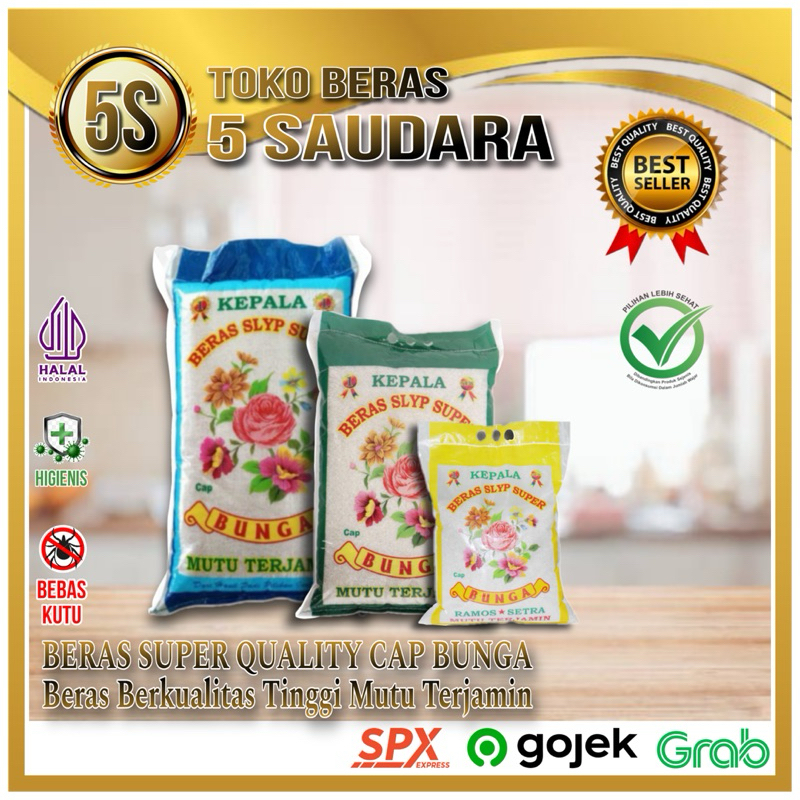 Jual BERAS BUNGA 5KG 10KG 20KG | Shopee Indonesia