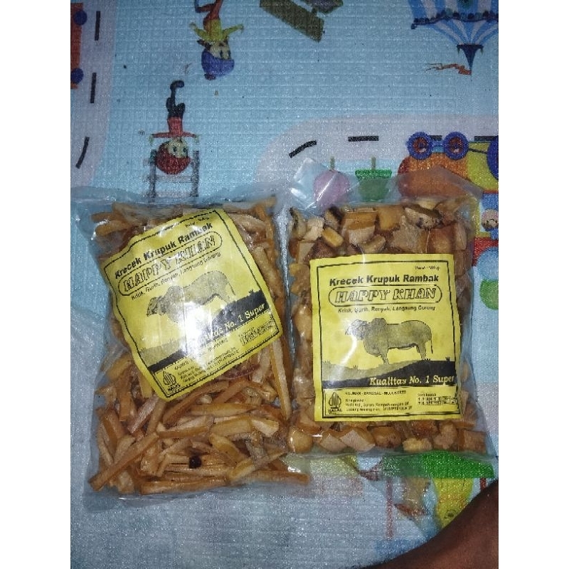Jual Krecek Krupuk Rambak Sapi Mentah (500gr) | Shopee Indonesia