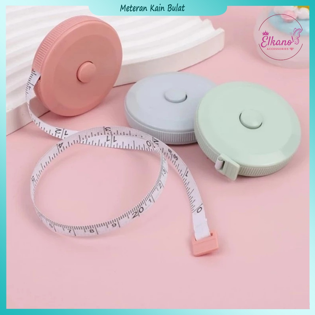 Jual Meteran Kain Bulat 150 cm | Meteran Pinggang | Shopee Indonesia