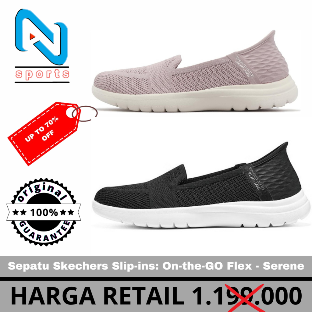 Jual Sepatu Skechers Slip-ins: On-the-GO Flex - Serene 136541/MVE ...