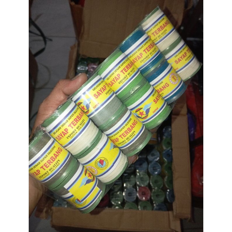 Jual benang gelasan layangan snap ck 1 pack 12 pcs | Shopee Indonesia