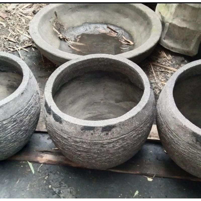 Jual POT BATU BESAR MODEL CETAK | Shopee Indonesia