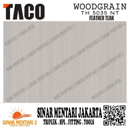 Jual TACO HPL WOODGRAIN TH 5035 NT FEATHER TEAK | Shopee Indonesia