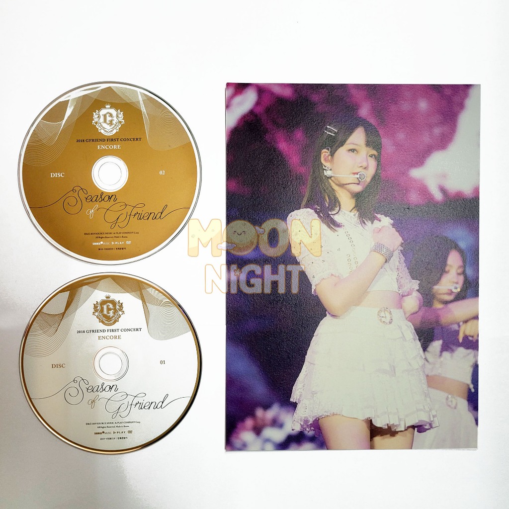 Jual [OFFICIAL] DVD + MINI POSTER - GFRIEND 2018 FIRST CONCERT ENCORE SEASON OF GFRIEND DVD ...