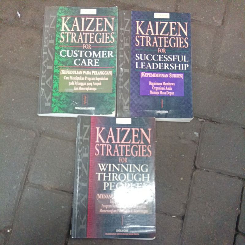 Jual buku motivasi kaizen strategi kepemimpinan sukses kepedulian pada ...