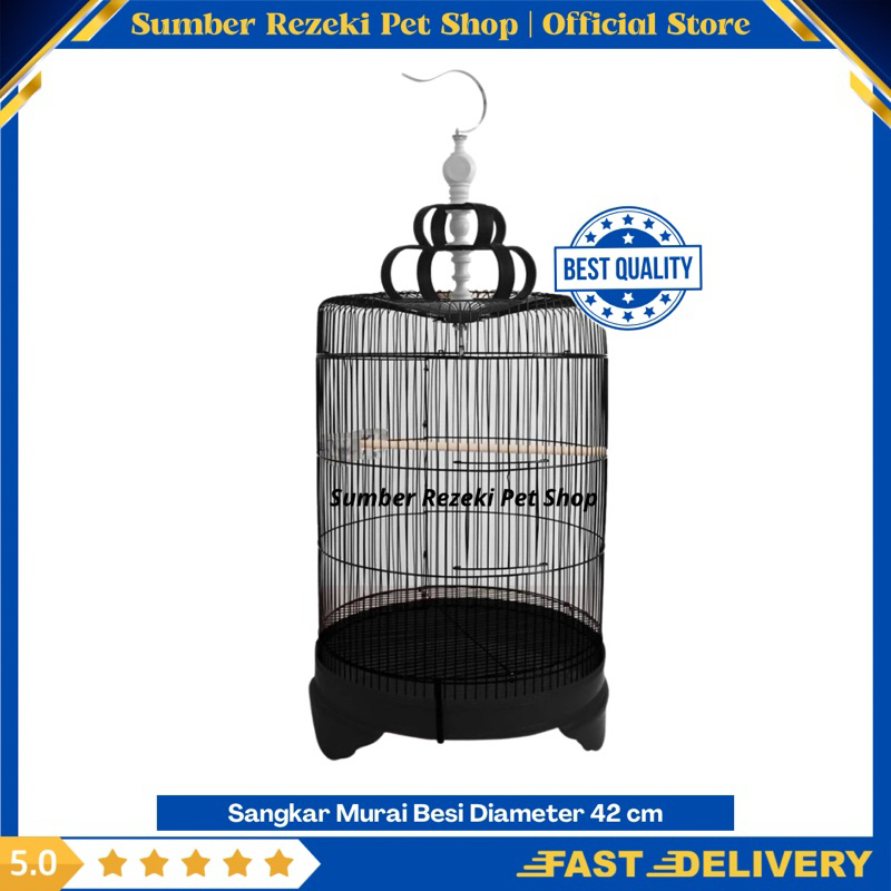 Jual Kargo Cargo Import Best F1 Sangkar Burung Besi Bulat Jumbo 42 cm Kandang Love Bird LB ...