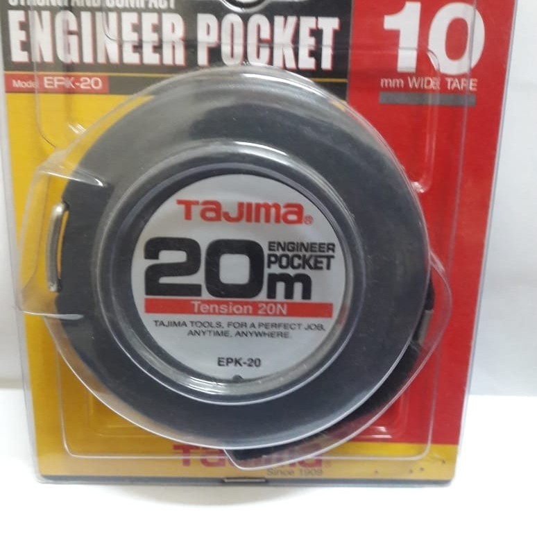 Jual TAJIMA EPK-20 Meteran ENGINEER Pocket 20M 20Mtr 20 Meter | Shopee Indonesia