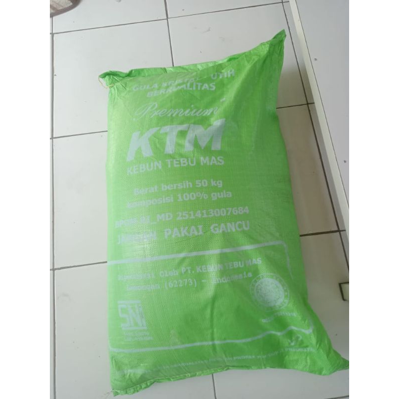 Jual Gula pasir KTM karungan 50kg gula pasir putih | Shopee Indonesia