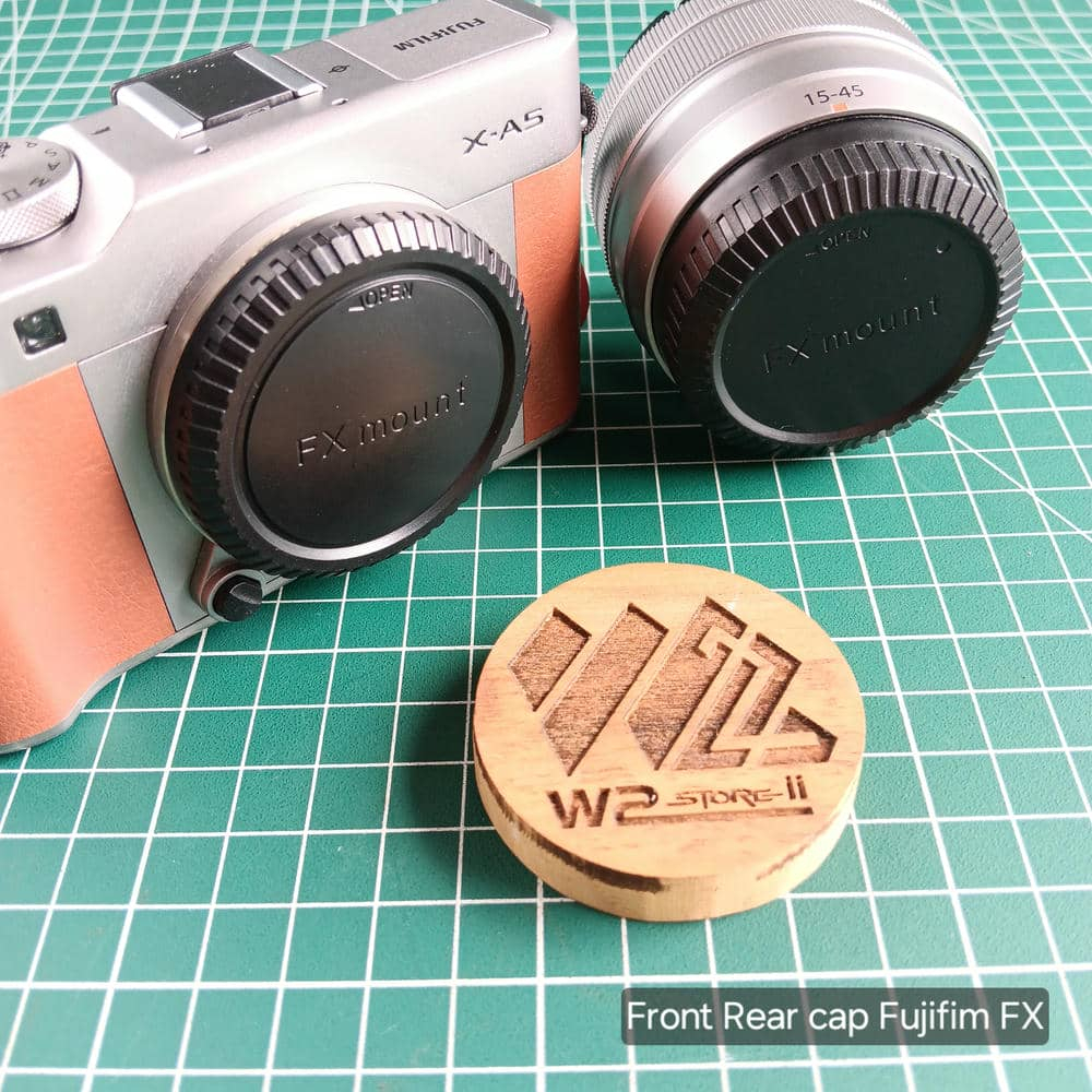 Jual Rear Lens cover & Body Cap Camera Fujifilm FX Mount tutup lensa ...