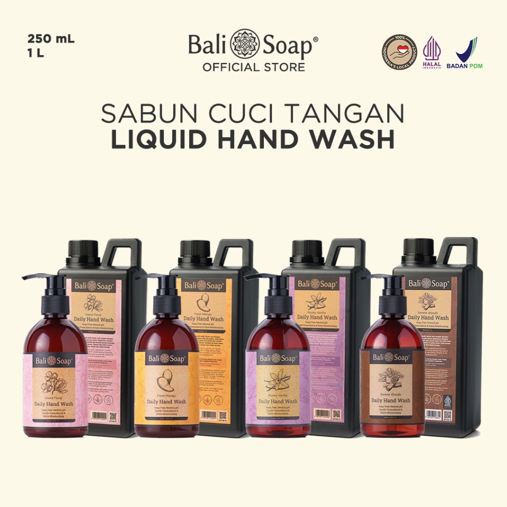 Jual Bali Soap - Sabun Cuci Tangan Cair Hand Wash Liquid - BPOM & Halal ...