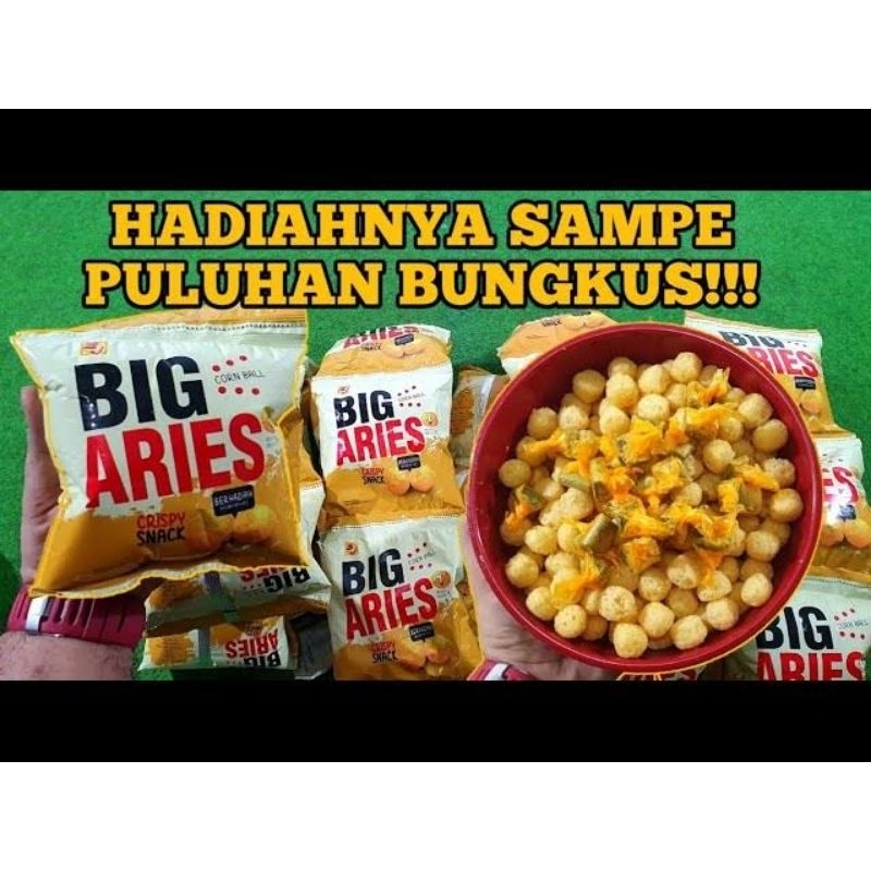 Jual Ciki Big aries Berhadiah uang tunai - Ciki berhadiah uang - Snack ...