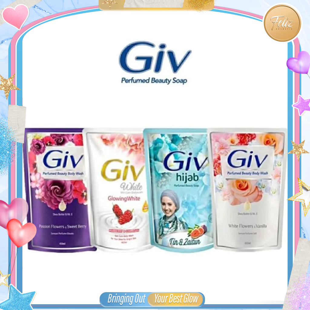 Jual * FELIZ * GIV Body Wash Perfumed Beauty Series 400ml | Shopee ...