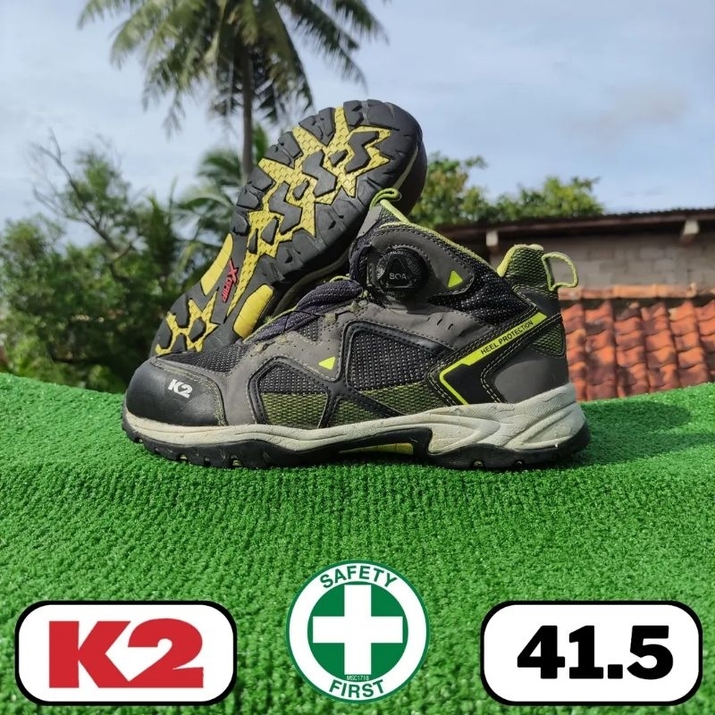 Jual sepatu safety K2 62 Mid Boa 41.5 | Shopee Indonesia